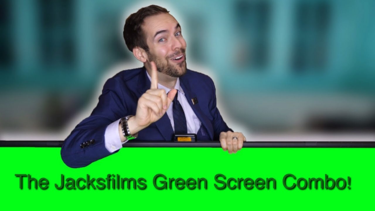 The Jacksfilms Green Screen Combo! - YouTube
