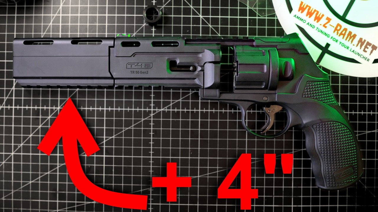 Umarex HDR50 Tuning Barrel VS Stock... - YouTube