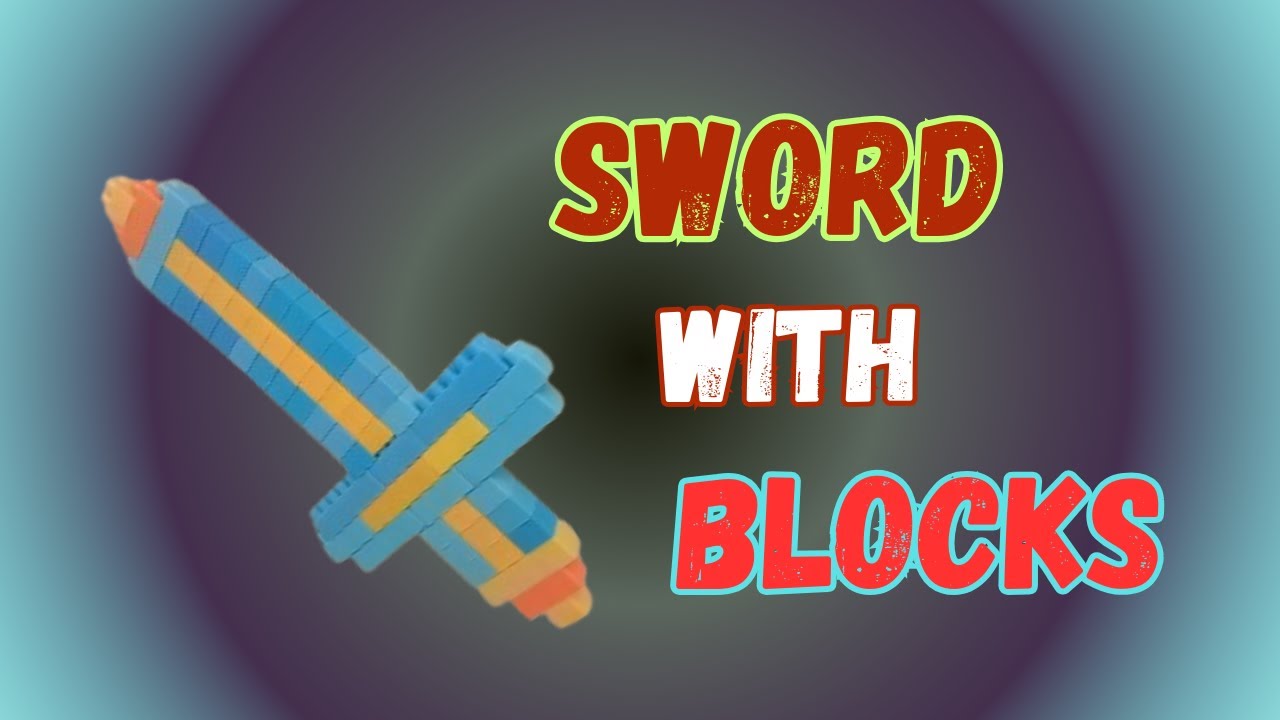 Sword with Blocks - YouTube