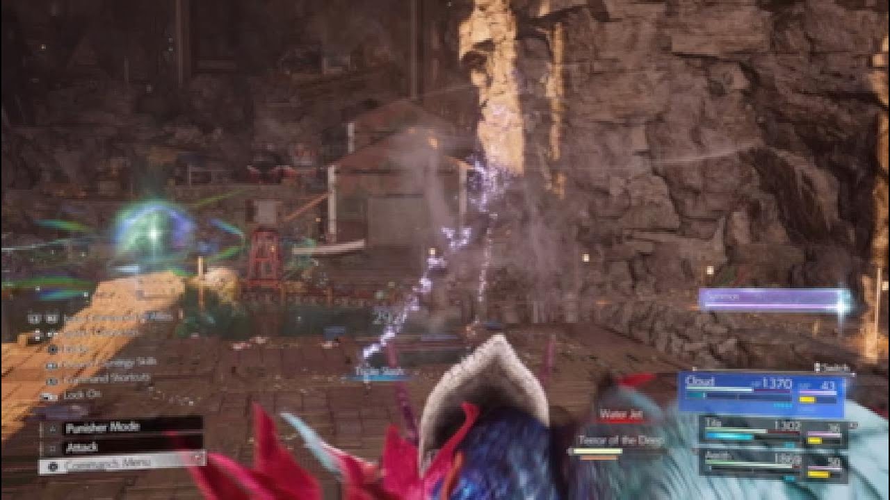FINAL FANTASY 7 rebirth chapter 4 under junon boss mexicotaku ...
