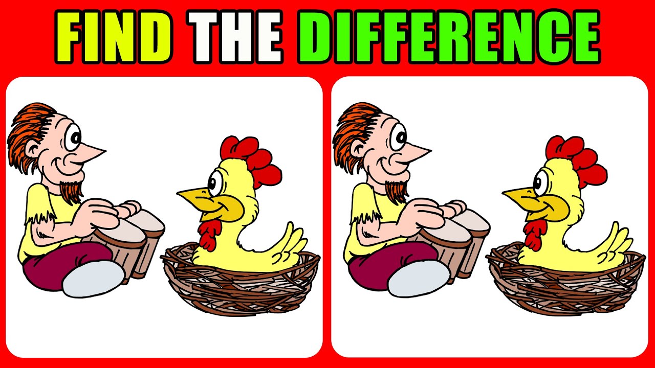 [Find Differences] Between Two Pictures | [Spot the Difference] Game ...