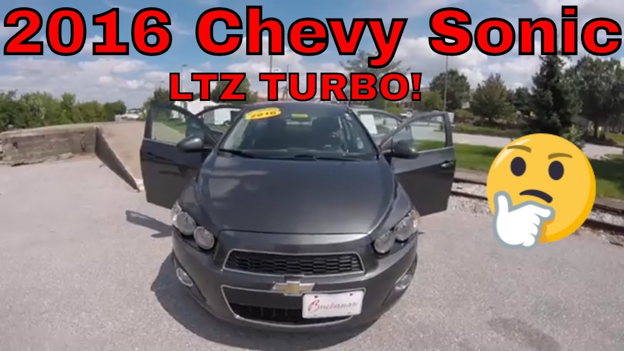 2016 Chevy Sonic LTZ Turbo - YouTube