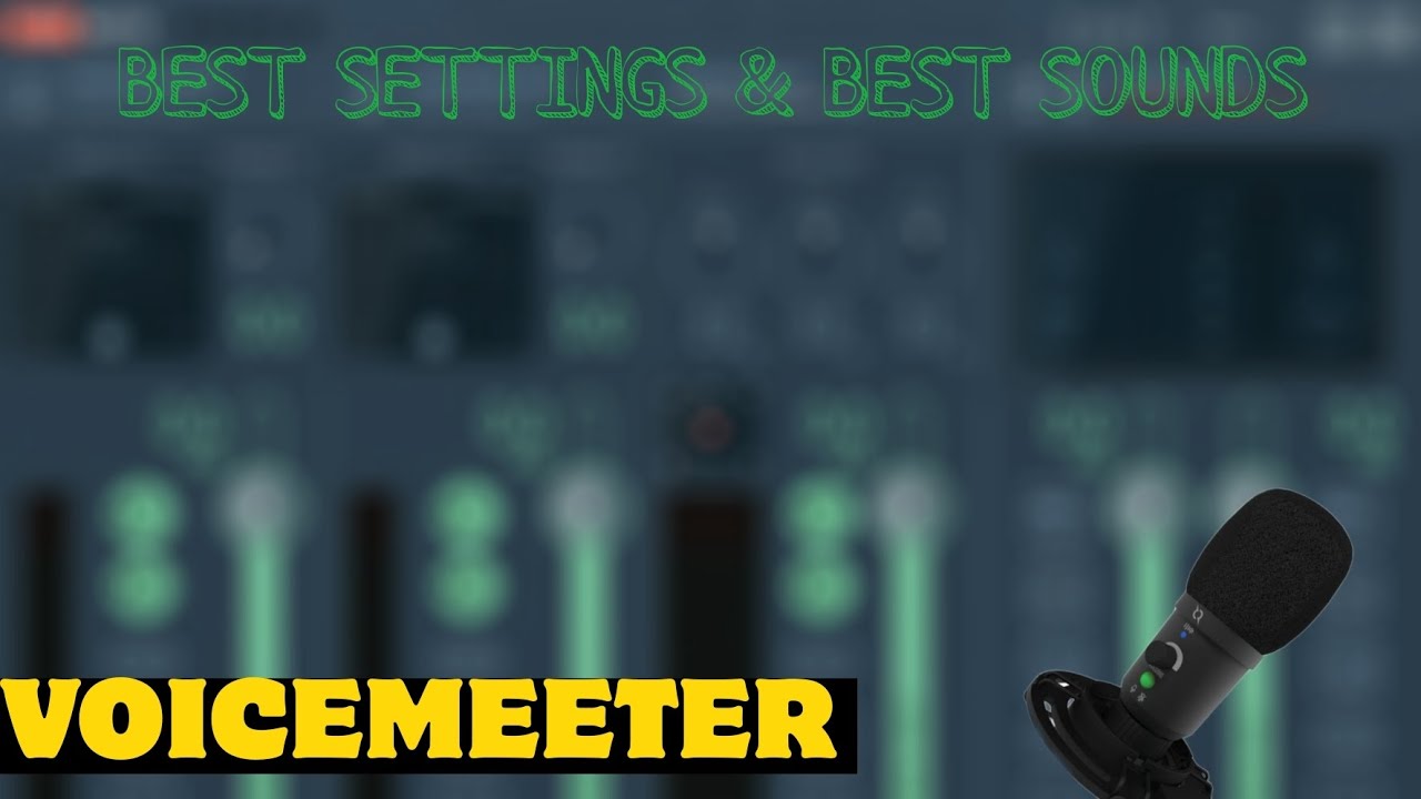 Cum sa-ti faci microfonul PROFESIONAL? | VOICEMEETER - YouTube