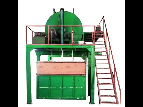 manually rebonded foam without steam|rebounded foam machine - YouTube