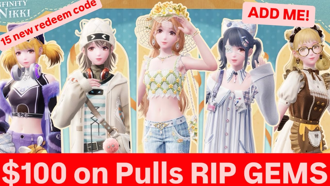 I Spend $100 on Pulls in Infinity Nikki⭐15 NEW REDEEM CODES, FREE ...
