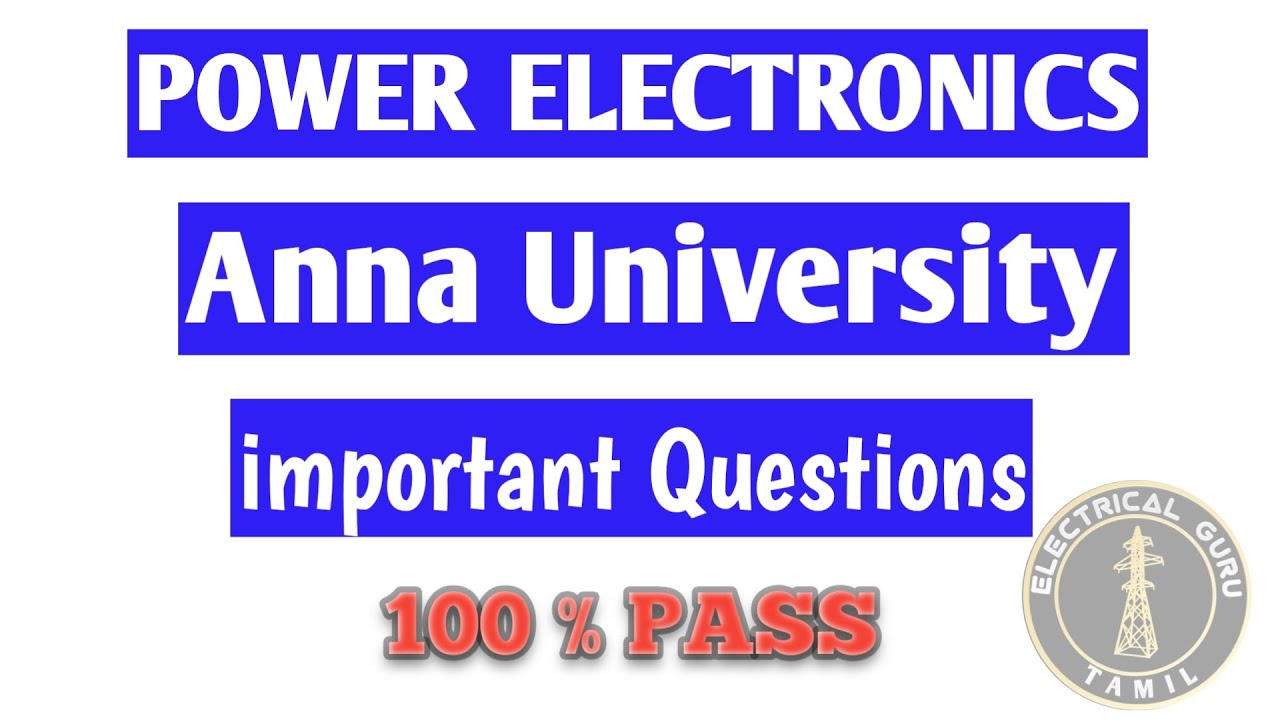 Power Electronics Important Questions In Tamil YouTube power-electronics-important-questions-in-tamil-youtube
