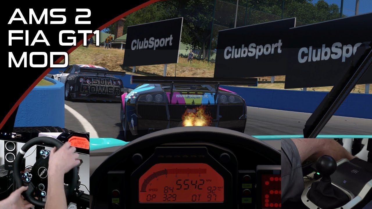 You NEED to try this! 2010 FIA GT1 Mod Pack for AMS 2 - YouTube