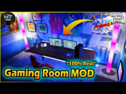 GAMING ROOM MOD/ANDROID/GTA SA/MTGAMERX.... - YouTube