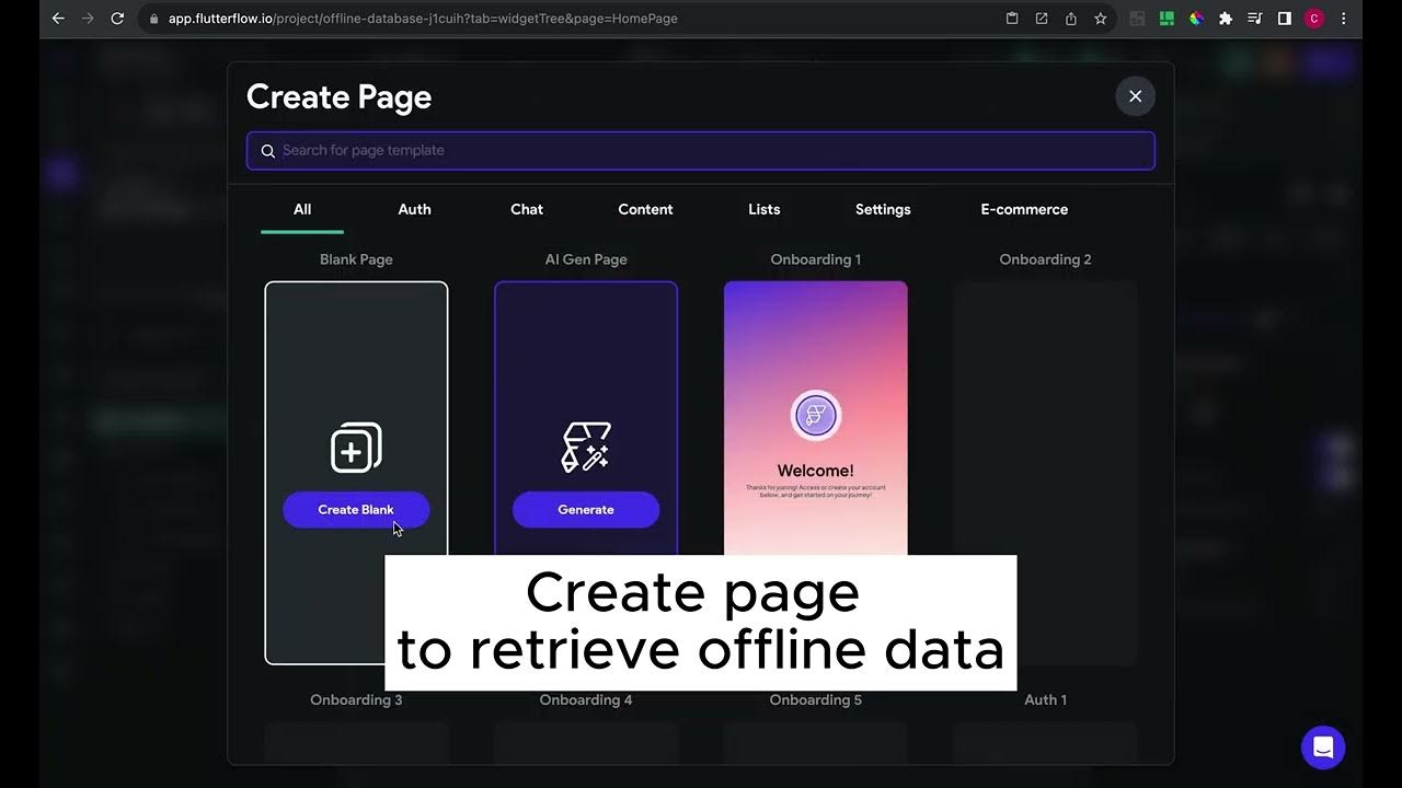 Flutterflow offline database | store data to data types | part1 - YouTube Flutterflow offline database | store data to data types | part1 - YouTube