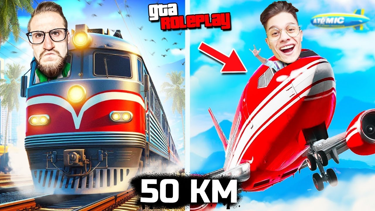 КТО БЫСТРЕЕ ПРОЕДЕТ 50 КМ ЗА 0 РУБЛЕЙ ! (GTA 5 RP) - YouTube