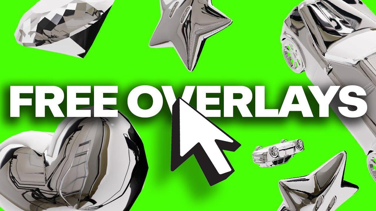 Free 3D Chrome Effects Overlays - 4K Files Download - YouTube