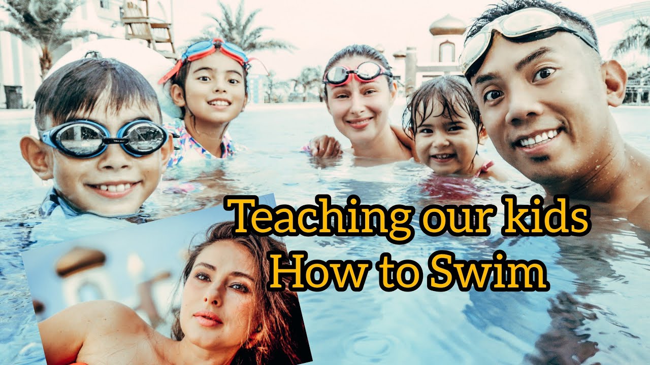 Vlog 89 - Teaching our Kids how to swim - YouTube