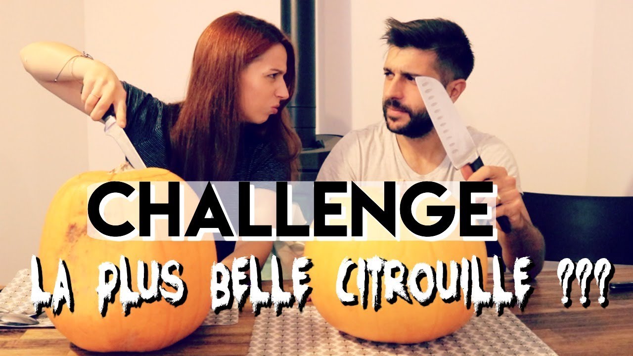 LA PLUS BELLE CITROUILLE ?? [ CHALLENGE HALLOWEEN ] - YouTube
