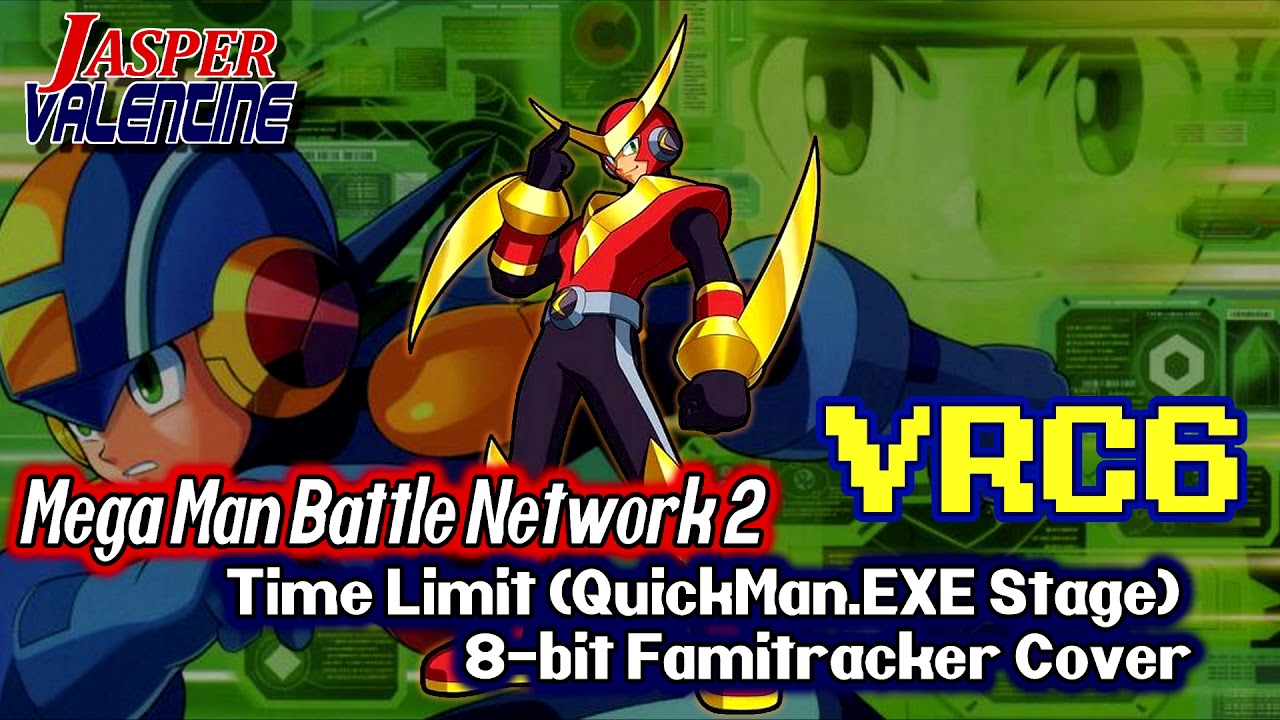 MegaMan Battle Network 2 - QuickMan.EXE Stage FC 8-bit Cover ...