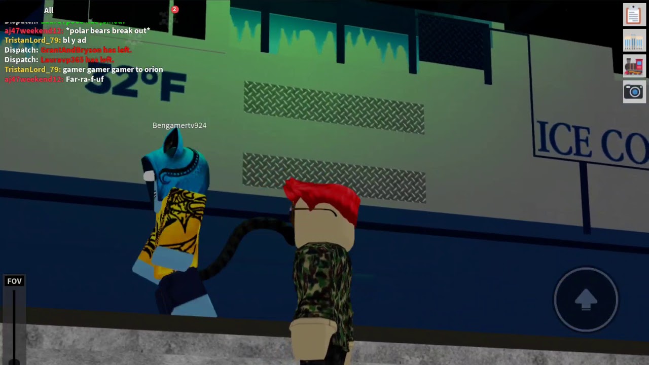 Ice cold Express and some railfanning in rails Unlimited - YouTube