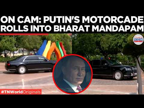 WATCH: Putin's Motorcade Reaches BHARAT MANDAPAM As BRICS Enters Final Day | BRICS 2026