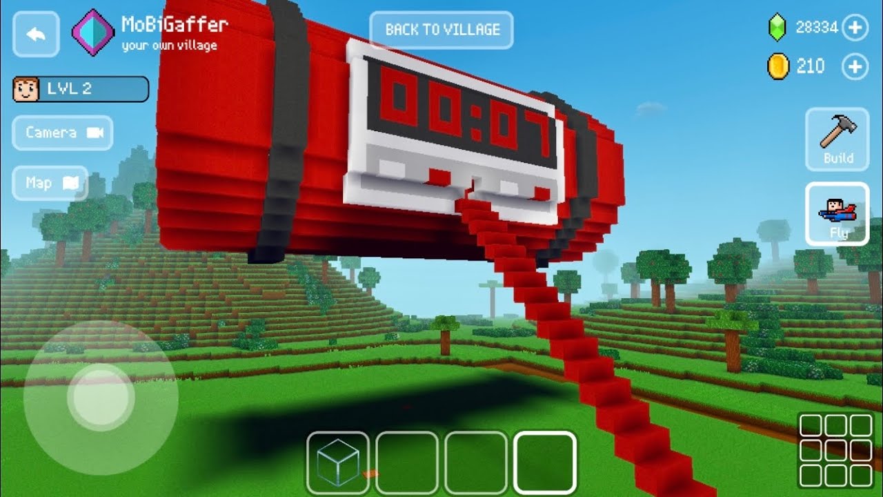 Block Craft 3D: Crafting Game #2743 | Sky 🌌 Time Bomb 💣 - YouTube