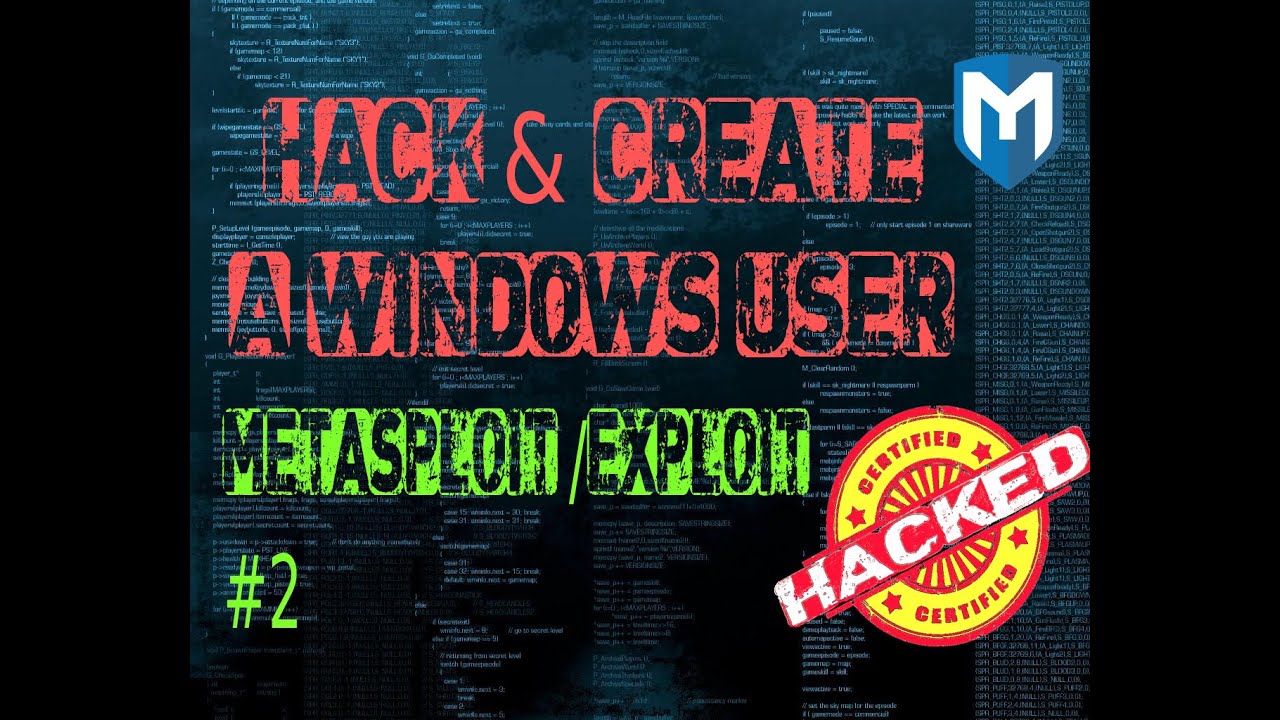 Metasploit 2 How To Hack And Remotely Create A New Windows User Youtube