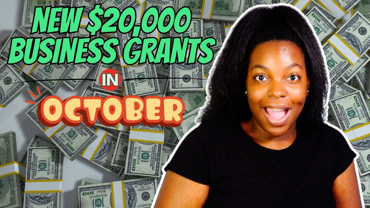 NEW $65K in BUSINESS GRANTS to Apply for in OCTOBER 2024 - YouTube