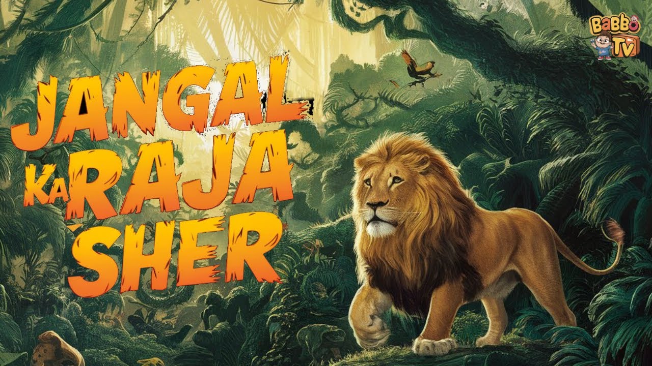 जंगल का राजा शेर (Jangal Ka Raja Sher) | Hindi Moral Stories for Kids ...