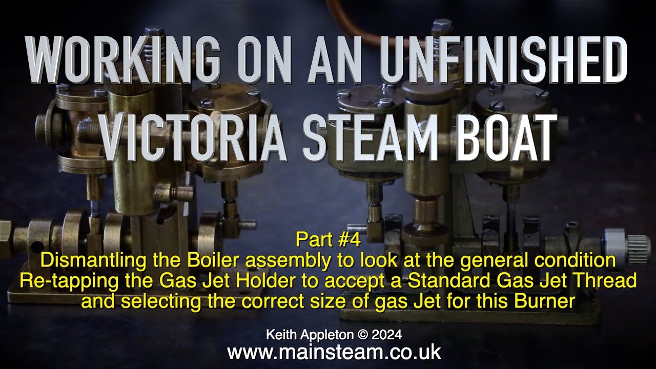 WORKING ON AN UNFINISHED VICTORIA STEAM BOAT - PART #4 - YouTube
