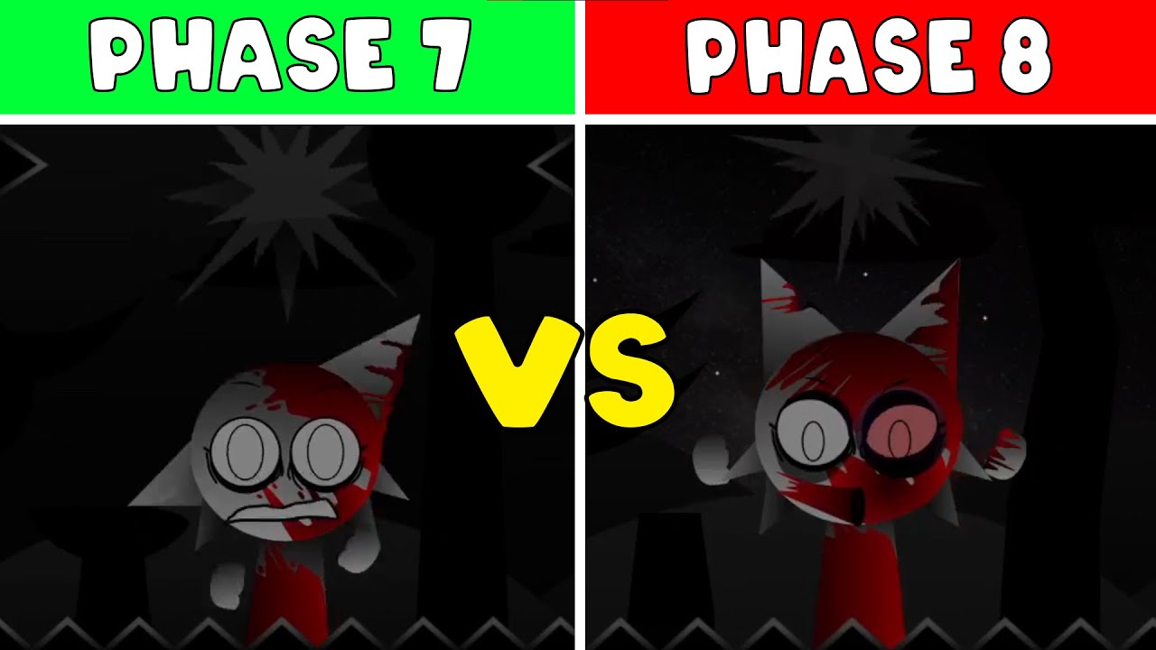New Definitive - Phase 7 VS New Phase 8 Version in Incredibox Sprunki ...
