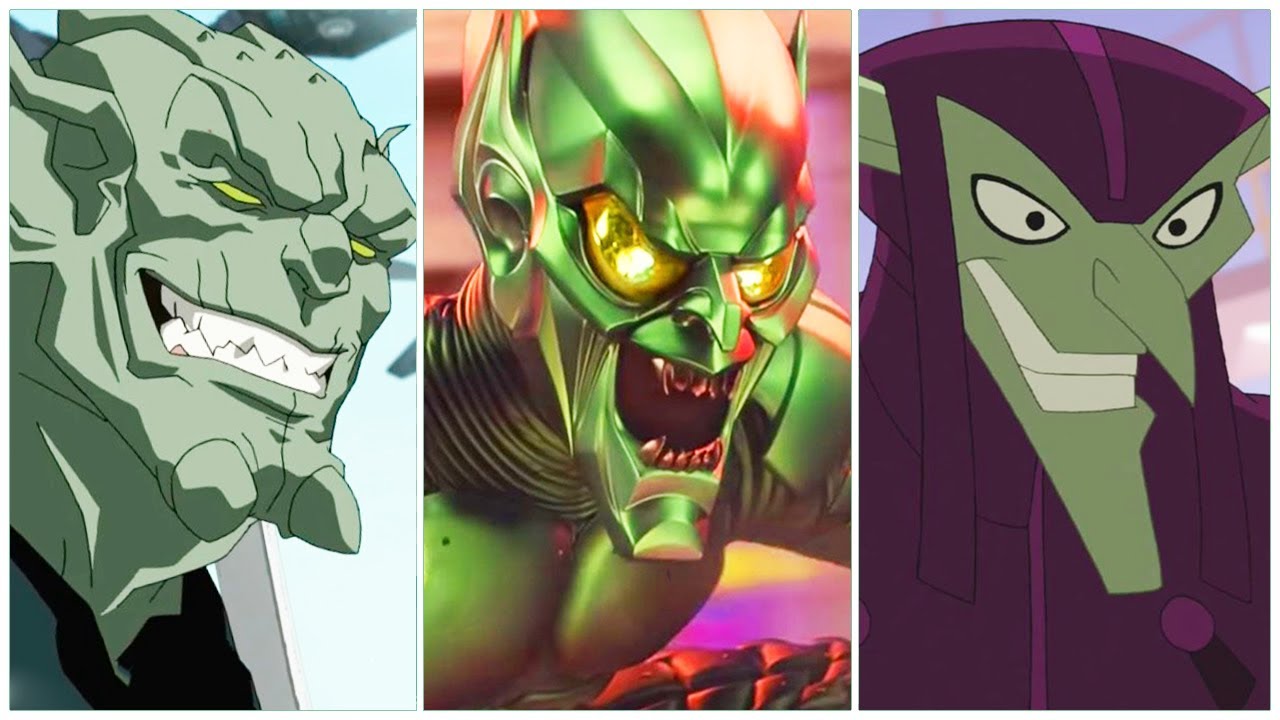 Evolution of Green Goblin in Movies and Cartoons - YouTube