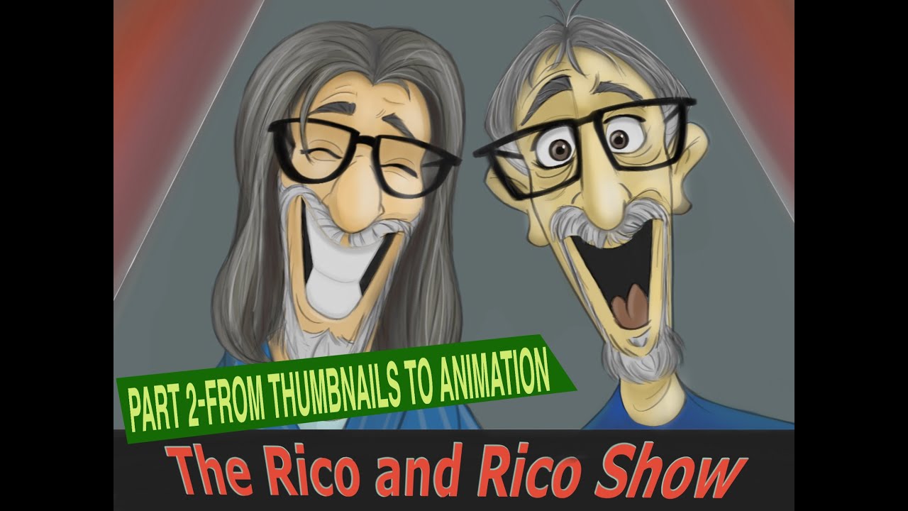 PART 2-FROM THUMBNAILS TO ANIMATION#drawing #demo #animation - YouTube