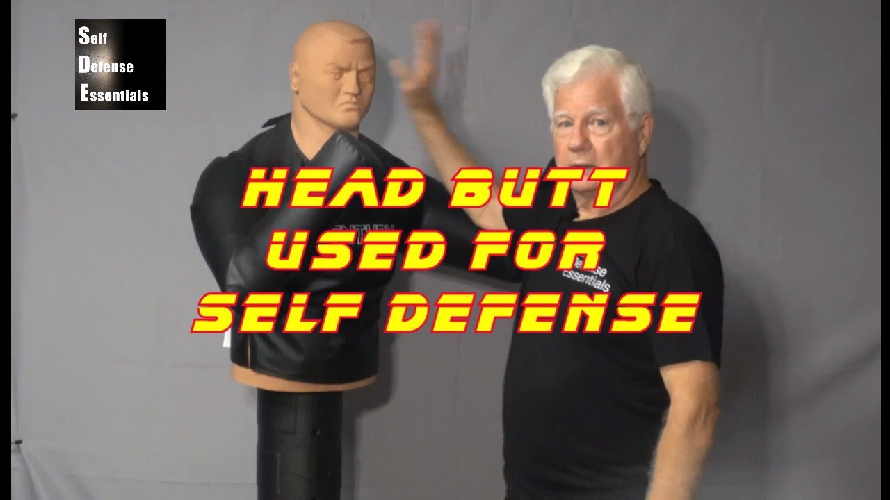Head Butt Used For Self Defense - YouTube