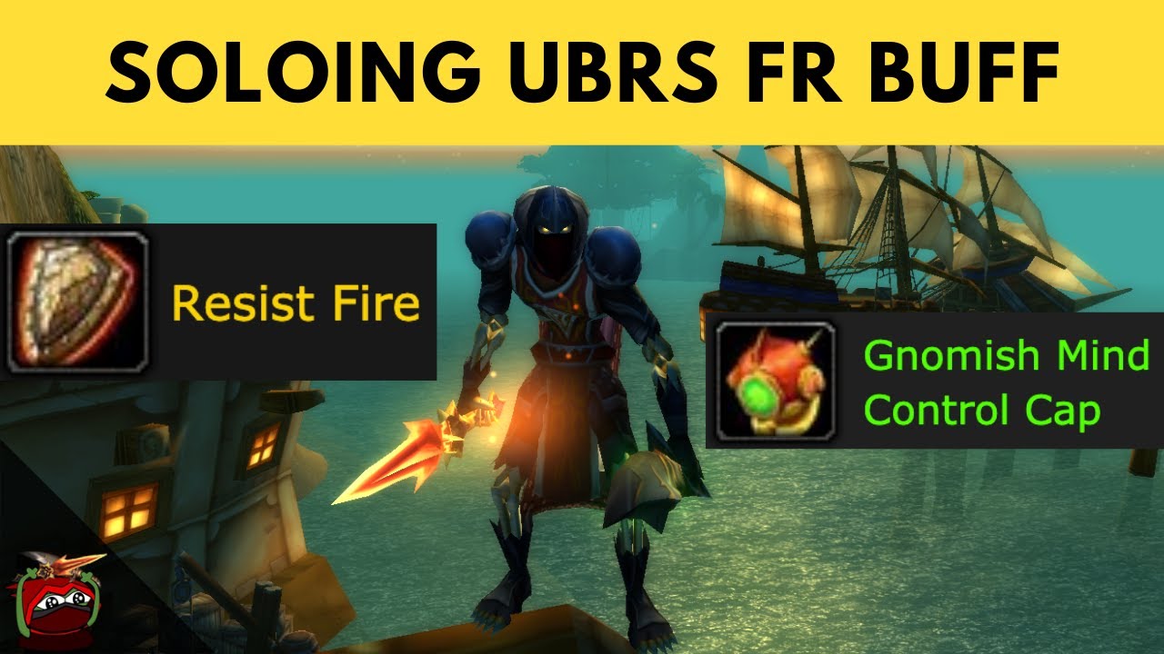 Rogue Solo UBRS FR Buff Guide - Classic WoW - YouTube