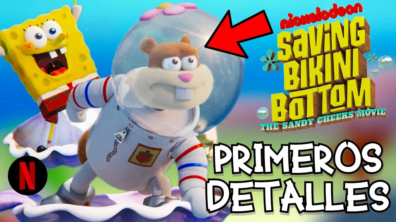 SALVANDO a FONDO DE BIKINI La Película de ARENITA Revela PRIMER Vistazo ...