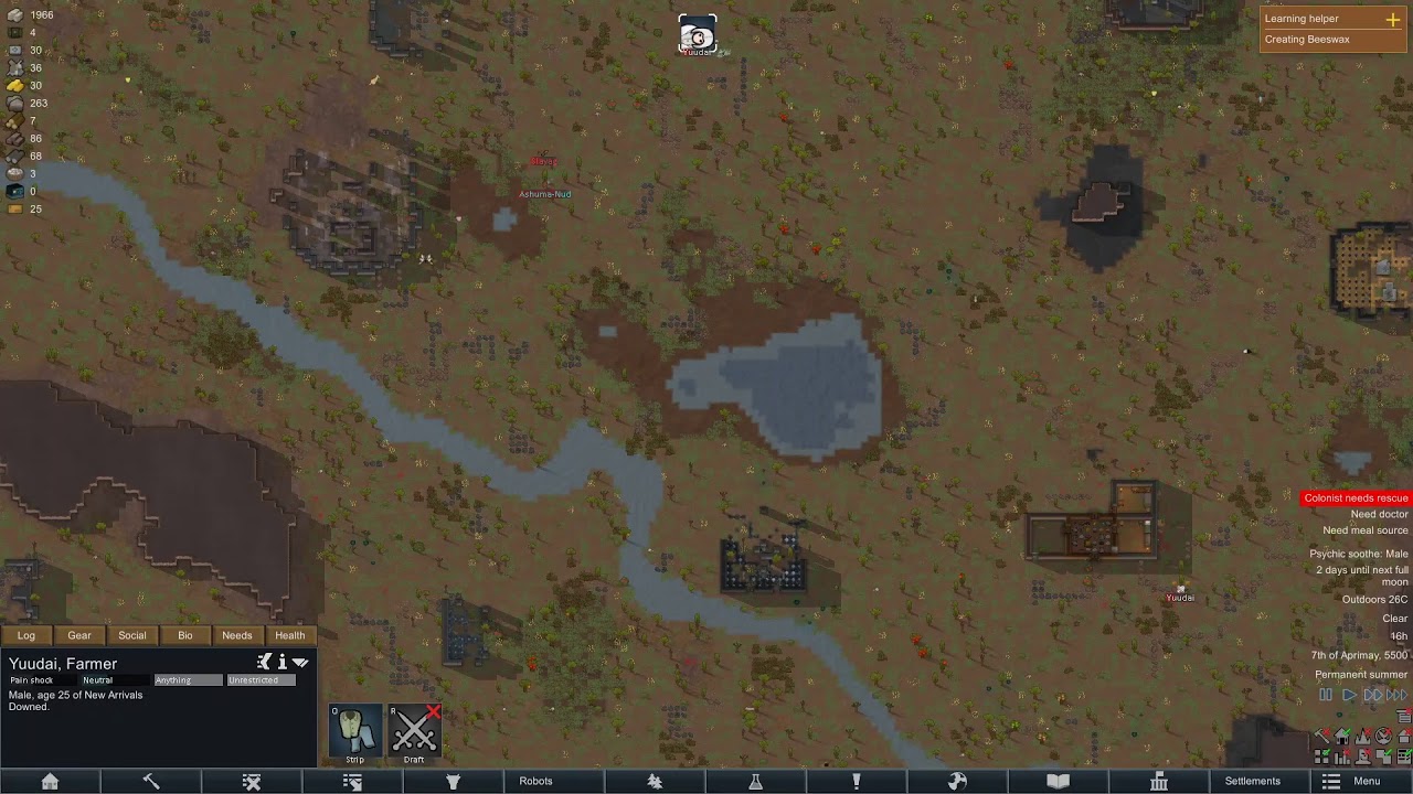 RIMWORLD : Space Simulation / Failed Rich Explorer Attempt (trial Run ...