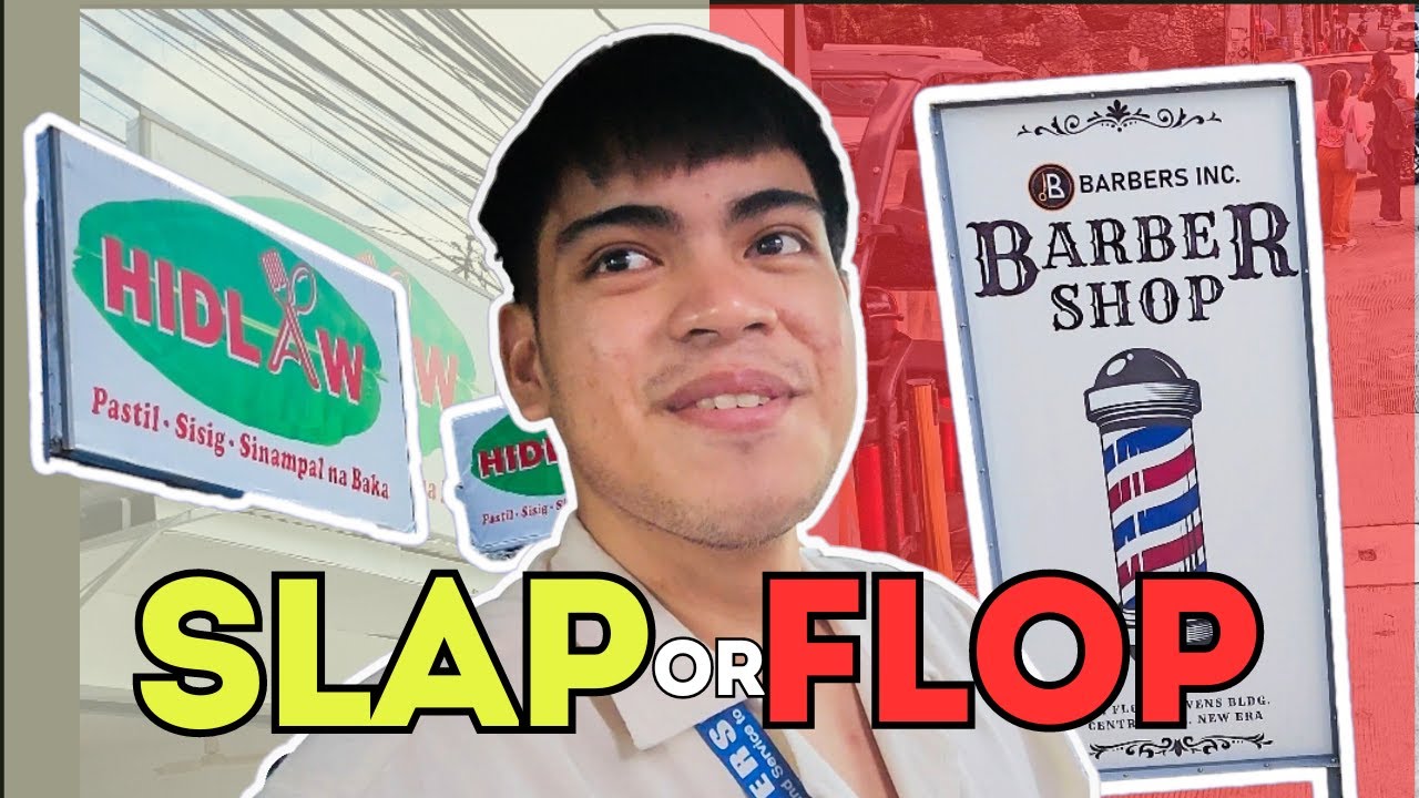 Slap or Flop: Hidlaw Pastil & Barbers Inc. - YouTube