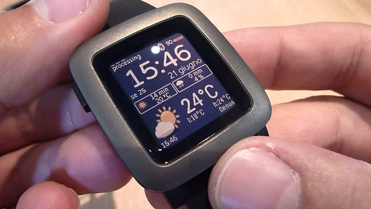 Pebble Time, la recensione - YouTube