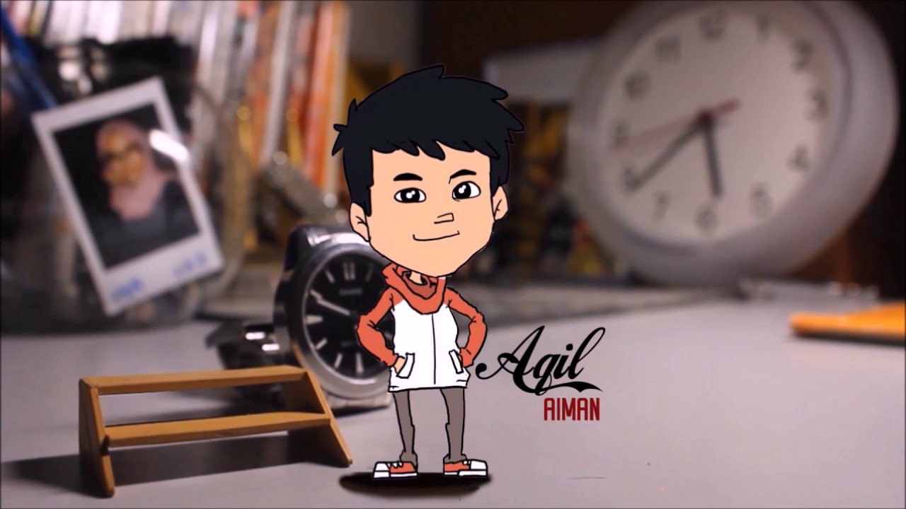 AQIL CHARACTER DESIGN - YouTube
