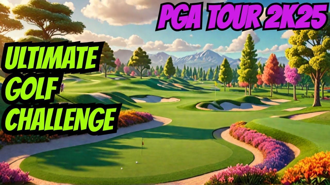 PGA 2K25 Course Designer Society Tournament & Course Design Tinkering ...