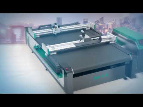 AOL Automatic Digital Cutting Machine Display - YouTube