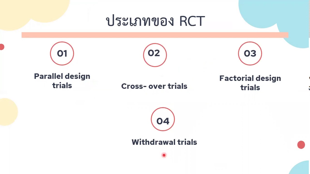ทำไมต้อง RCT /// RCT คืออะไร ? มีกี่แบบอะไรบ้าง ? - YouTube