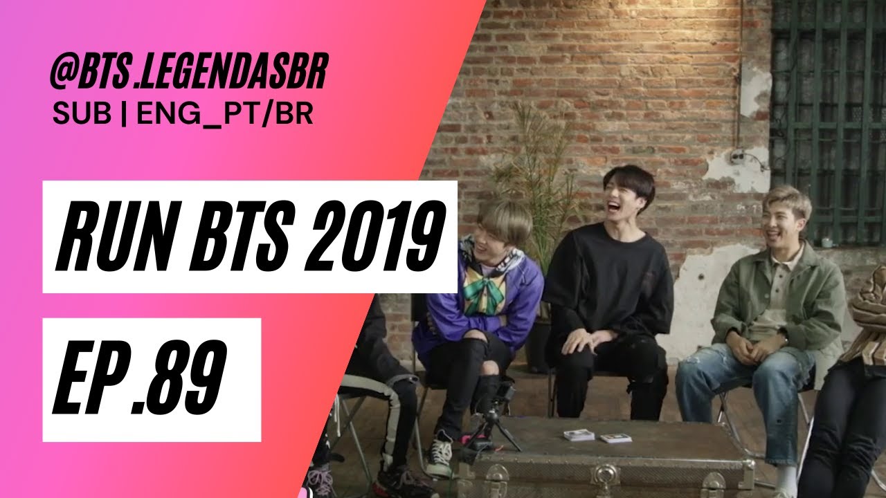 #BTS Legendas BR | Run BTS! 2019 - EP.89 - ENG - PT/BR - YouTube
