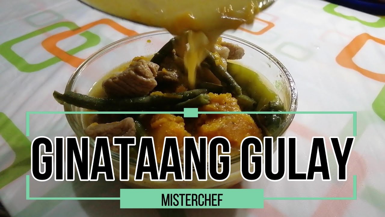 GINATAANG GULAY | Vegetables in Coconut Milk | MisterChef - YouTube