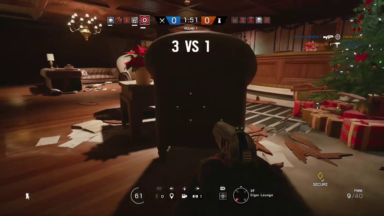 Tom Clancy's Rainbow Six Siege 1v1 - YouTube