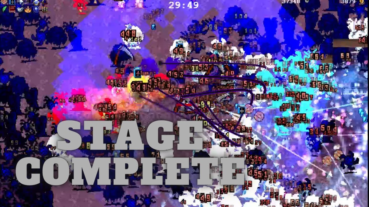 [Vampire Survivors] Inlaid Library hyper complete (Cavallo) - YouTube