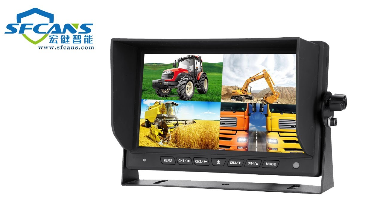 Vehicle 7inch monitor testing at 28℃ & 80℃ and -29℃ - YouTube