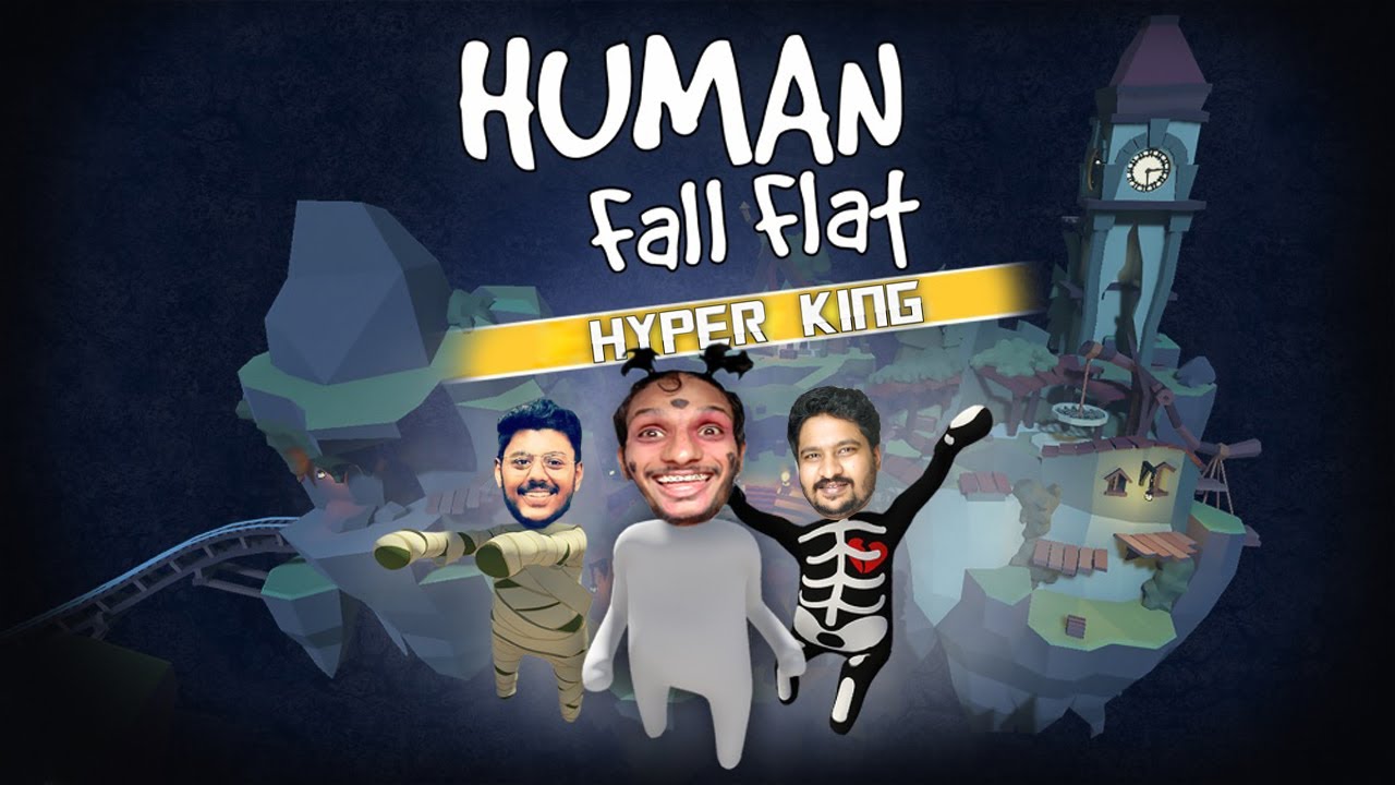 Hyper Man Human: Fall Flat Hyper King Funny Moments #2 - YouTube