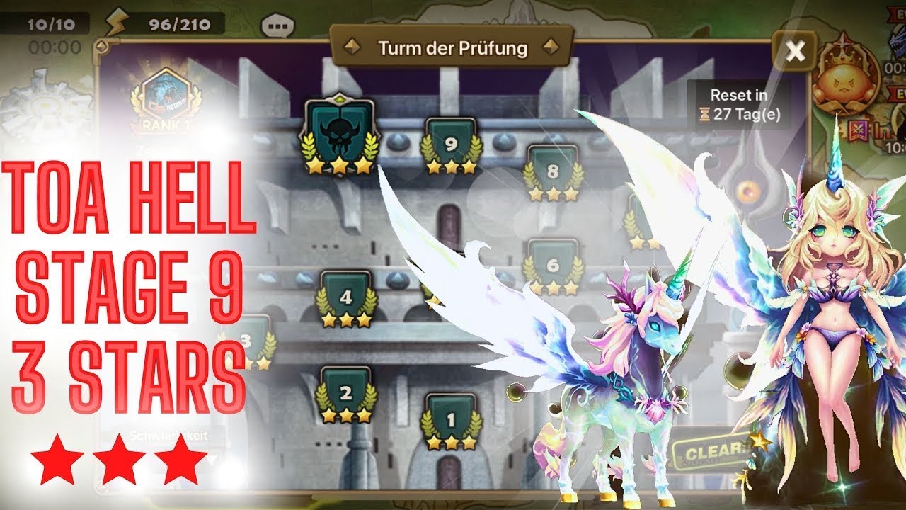 TOA Hell Stage 9 Eleanor 3 Stars // July 2023 - YouTube