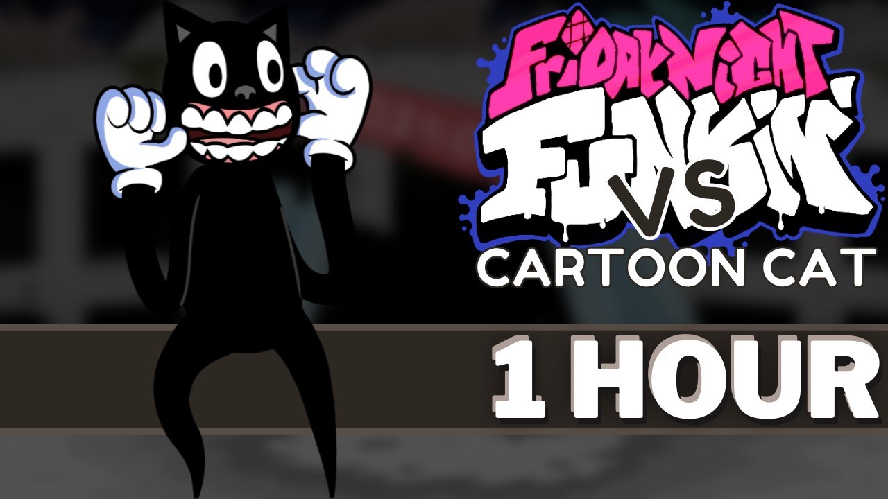 RERUNS - FNF 1 HOUR Songs (FNF Mod Music OST Vs Cartoon Cat) Friday ...
