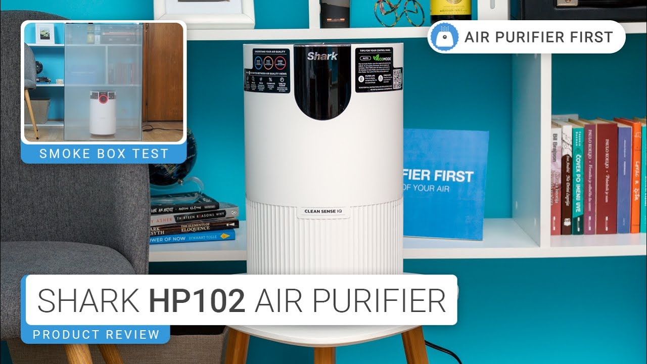 Shark HP102 Air Purifier – Hands-on Review (+ Smoke Test) - YouTube