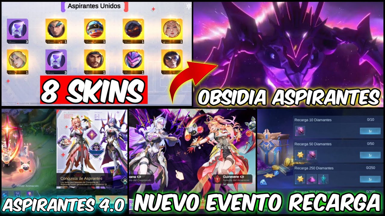 CONSEGUIMOS 8 SKINS EN UN TIRO X10! EVENTO ASPIRANTES PARTE 4 VEXANA Y ...