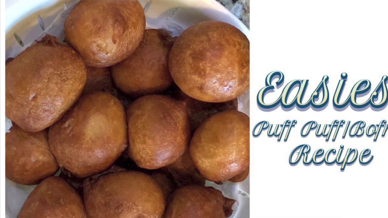 Easiest Puff Puff| Easiest Cinnamon Puff Puff/ brofot |Ghana Bofrot ...