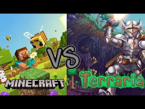 Minecraft VS Terraria (review) - YouTube
